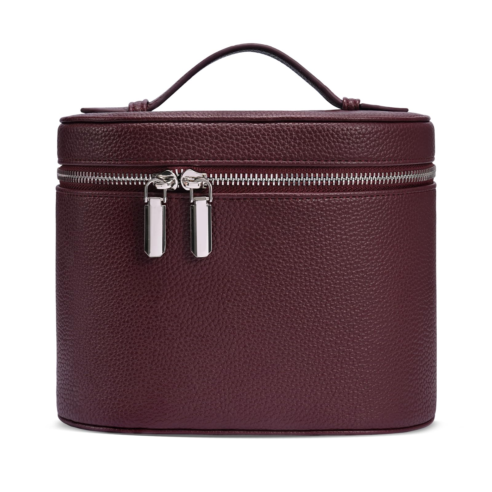 Путешественный сумка для хранения с отделением косметическая сумка, двухсторонний зippers, эластичные ремни, съемные разделители на , для косметики, для инструментов красоты, организация в путешествии