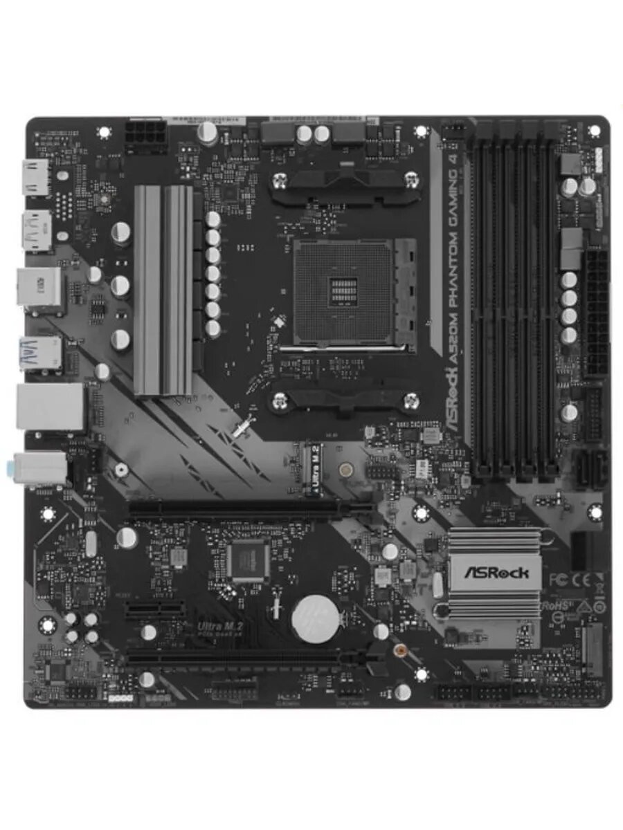 Материнская плата A520M Phantom Gaming 4 - AM4, DDR4