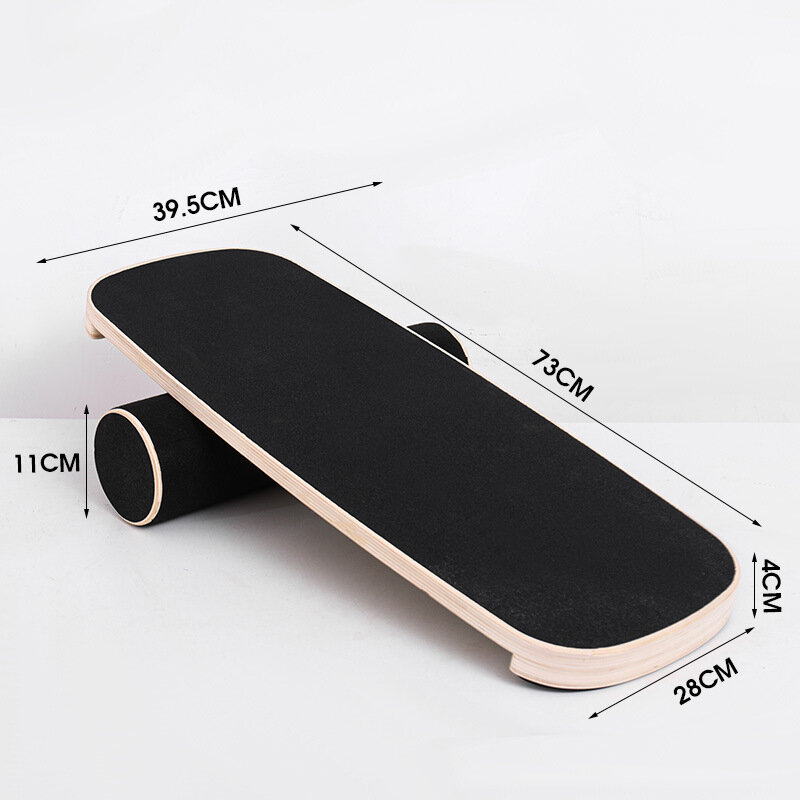 Балансировочная доска для взрослых и детей, тренировка ядра, йога, серфинг, сноуборд, балансировочный ролик, высокая сложность тренировки, деревянная доска