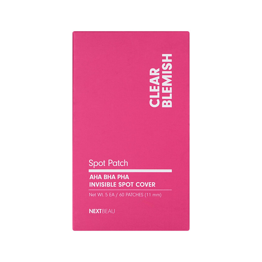 Набор точечных пластырей для лица NEXTBEAU CLEAR BLEMISH против акне и воспалений 60 шт