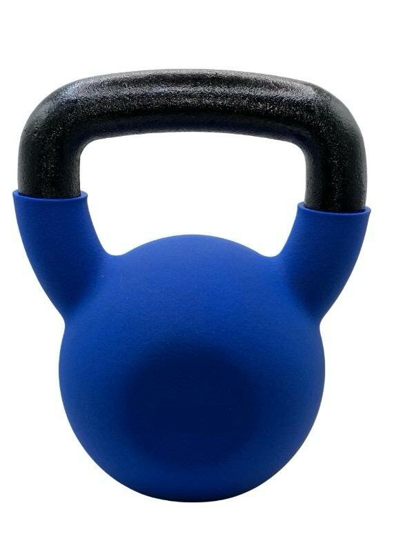 Гиря неопреновая 12 кг. синяя