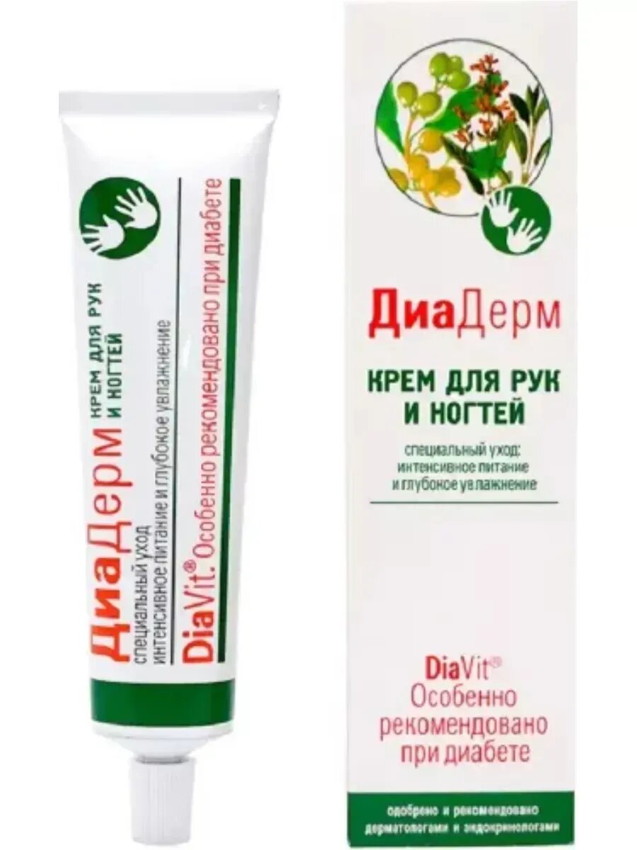 Diavit Крем для рук и ногтей 75 мл
