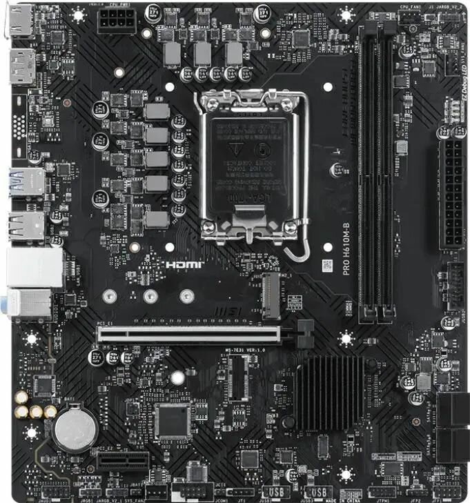 Материнская плата MSI PRO H610M-B