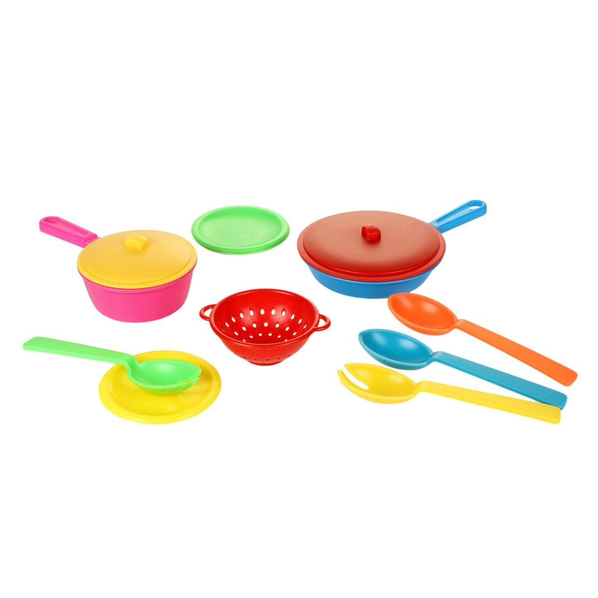 Набор игрушечной посуды, 20 предметов, пластик, 26х17х15 см, для ролевых игр 3+