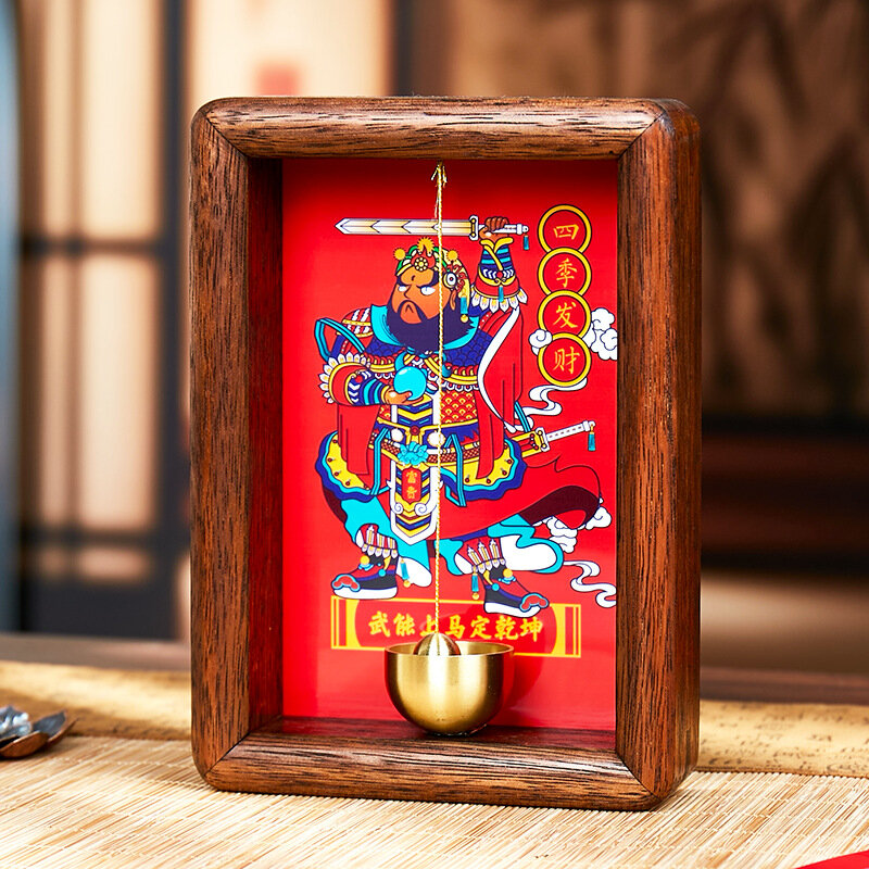 Магнитный дверной звонок "Допамин" для входной двери, медный нажимной звонок, декоративная наклейка для холодильника, звонок для новоселья, не требует гвоздей.