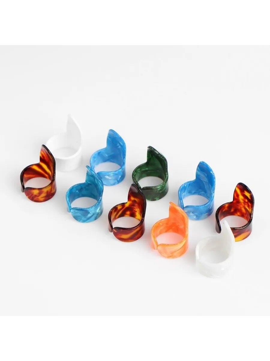 Яркий набор медиаторов на пальцы, 5 шт.