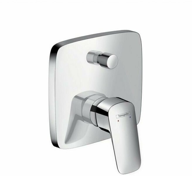 Смеситель для ванны и душа встраиваемый Hansgrohe Logis 71405000, хром