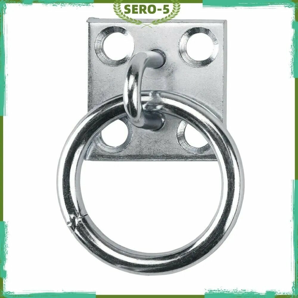 Металлическое кольцо для привязывания, легкое в установке, для купания лошадей
