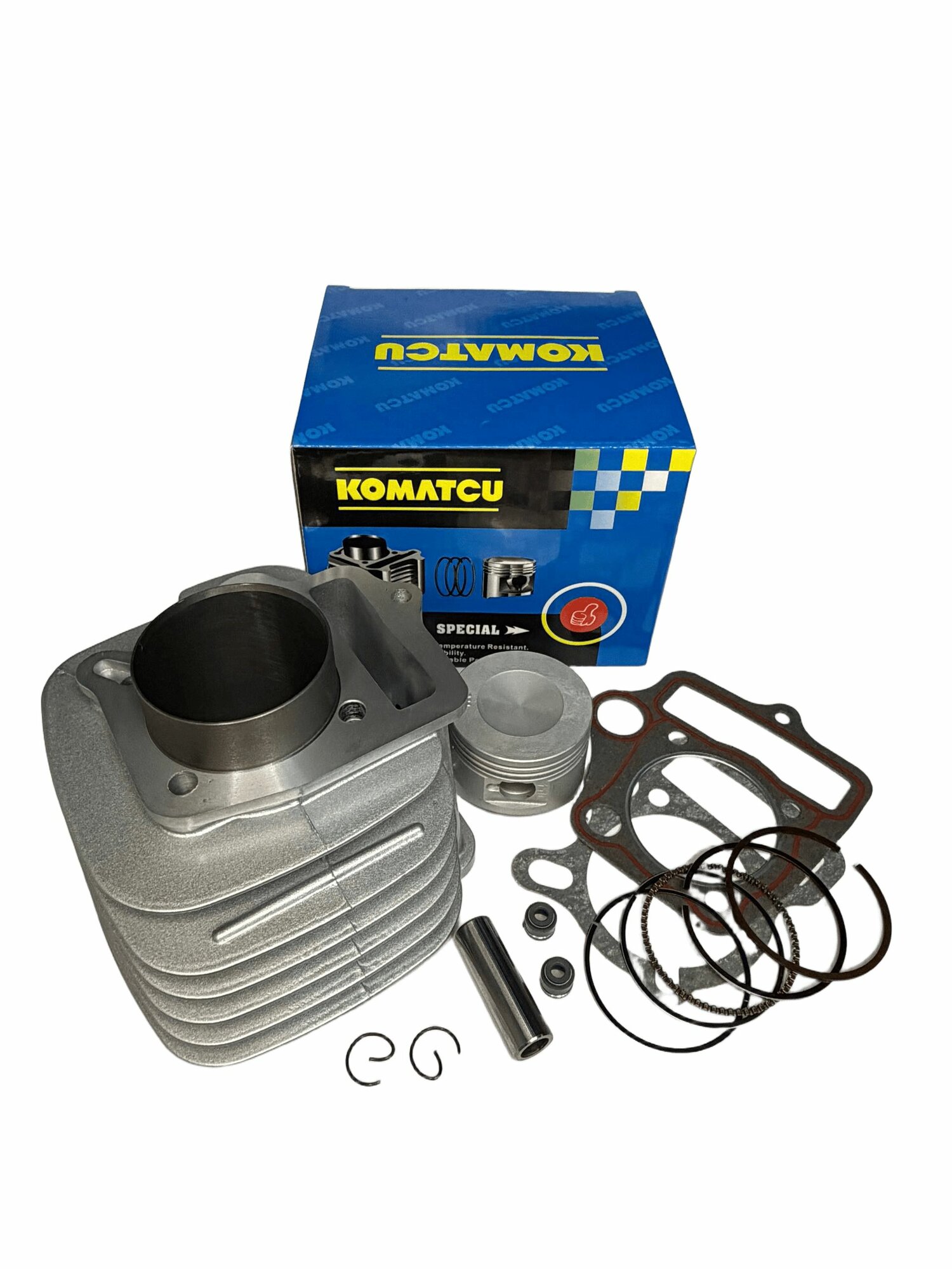 Поршневая (ЦПГ) на TTR-125, Alpha/Delta, 152FMI (p-13, d-52.4mm/120cc) "KOMATCU"