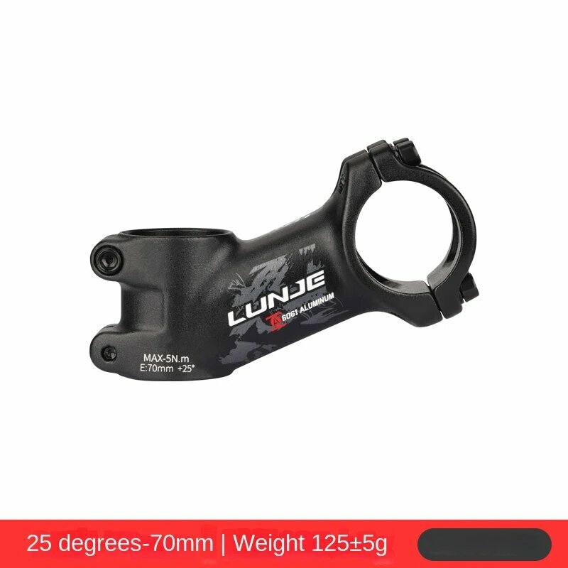 Вынос руля велосипеда LUNJE 60/70/80/90/100 мм, вынос MTB 28,6 мм, 31,8 мм, короткий вынос велосипеда, легкий стол для шоссейного велосипеда