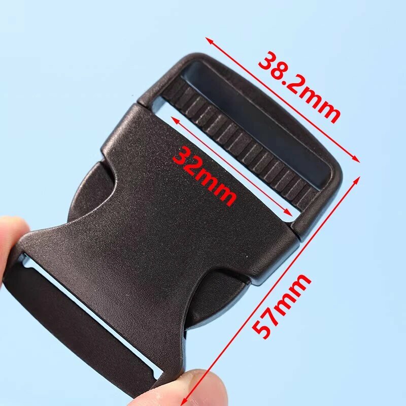 5/10/20 шт. черные/белые быстросъемные пряжки 10-50 мм для рюкзаков, боковые карабины, застежки-клипсы, фастексы для ремней