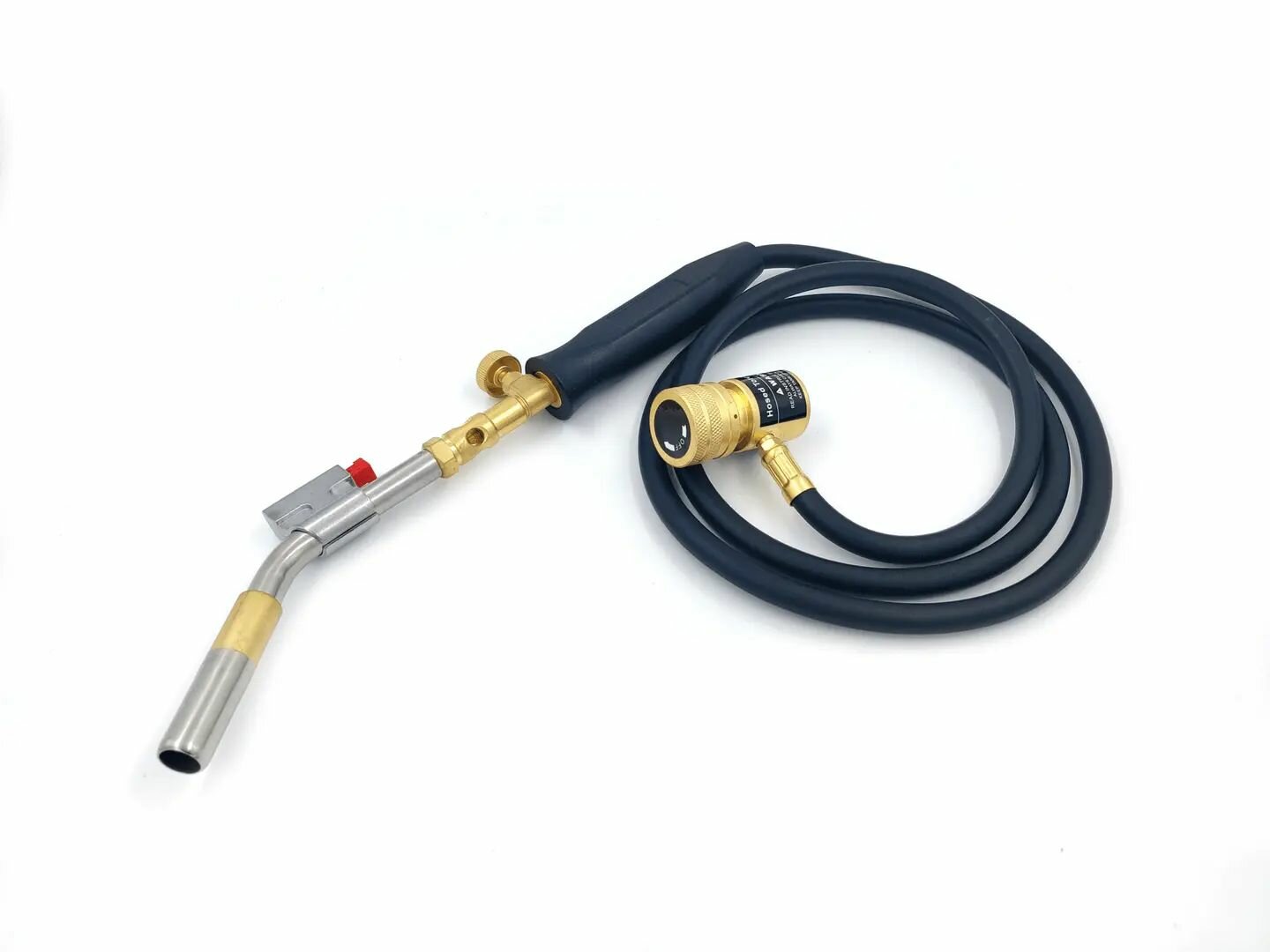 Горелка газовоздушная для MAPP газа (пьезоподжиг, со шлангом)