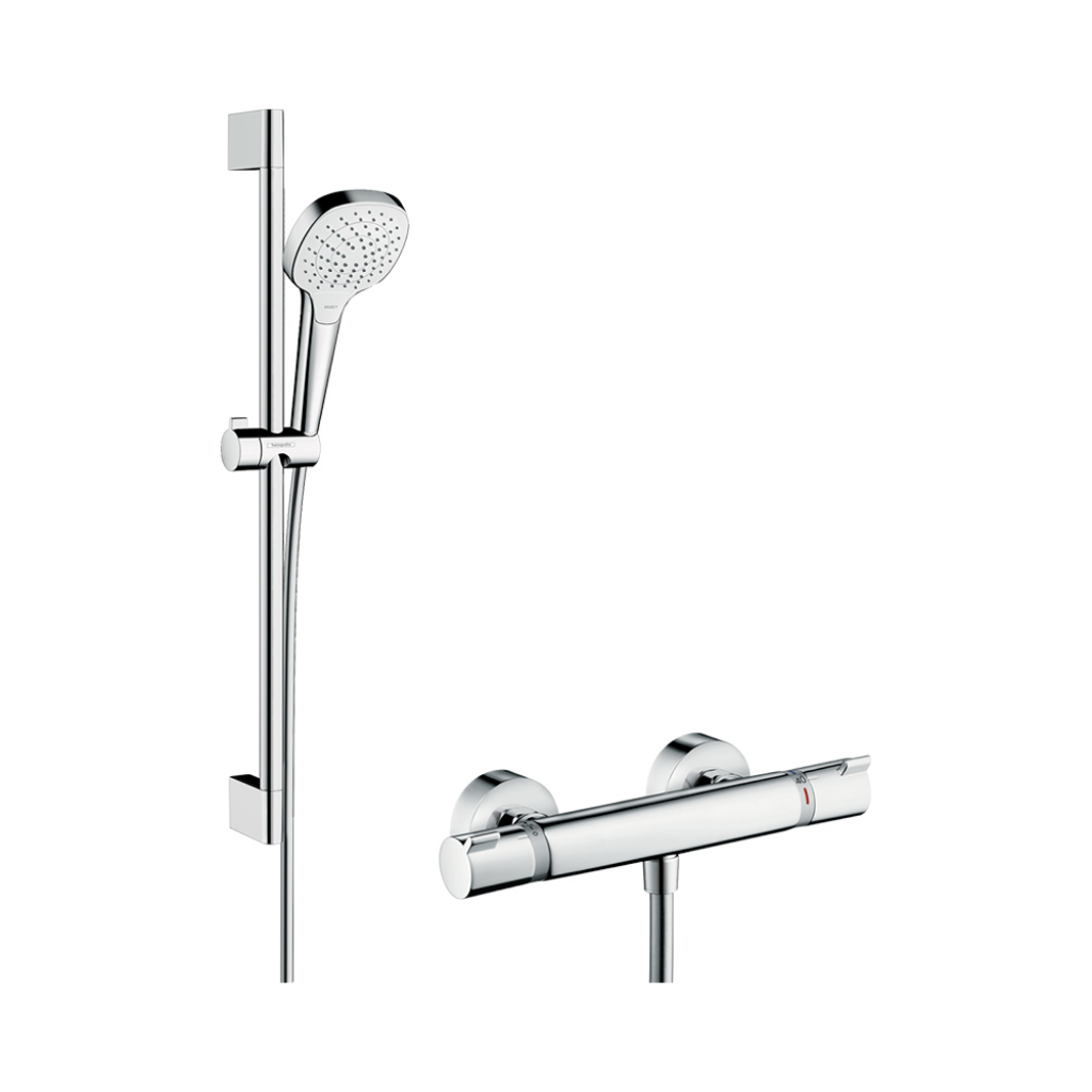 Термостат с душевым набором Hansgrohe Croma Select E 27081400