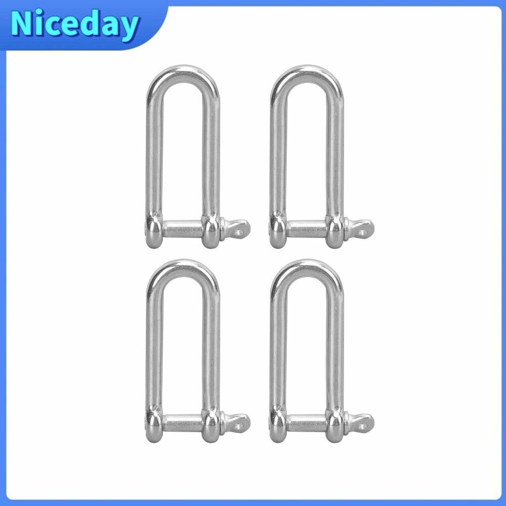 4ШТ U-образная скоба из нержавеющей стали, 5 мм / 0,2 дюйма