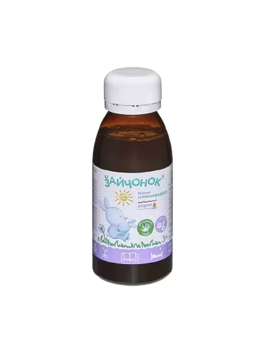 Зайчонок сироп успокаивающий для детей флакон 100мл