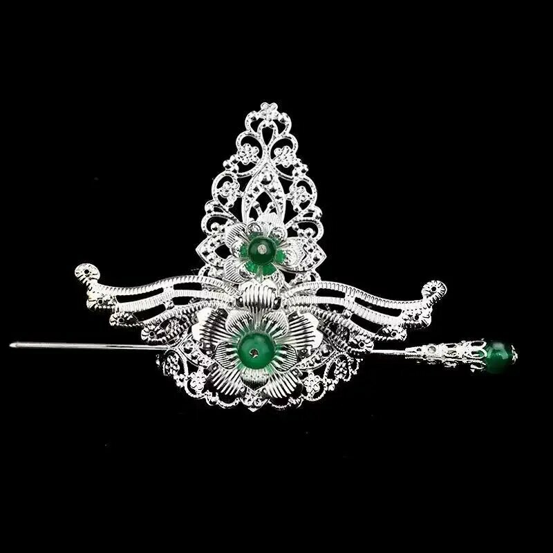 Китайская корона для волос cosyly Изумрудный, Style 16