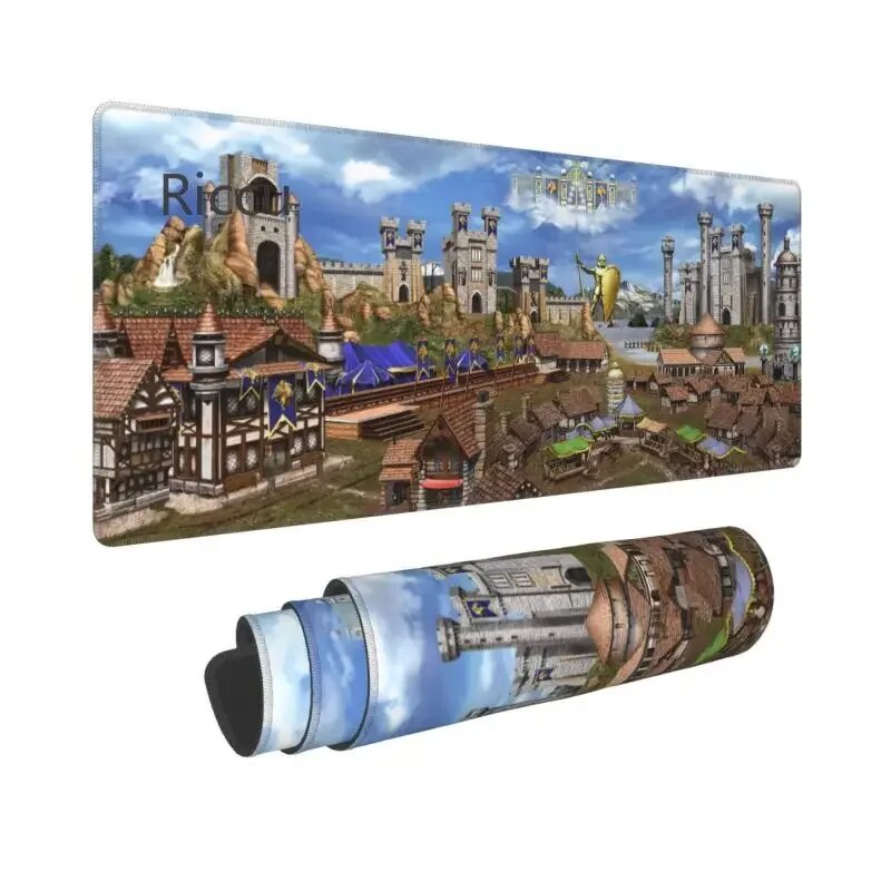 Аксессуары для ноутбуков с картой HD Коврик для мышки с аниме Heroes of Might and Magic 3, игровой коврик для клавиатуры 300x800 мм, Настольная защита, коврики для настольного компьютера