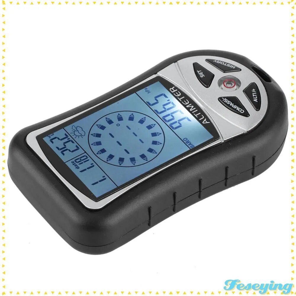 Портативный альтиметр и компас, надежный барометр для использования на открытом воздухе