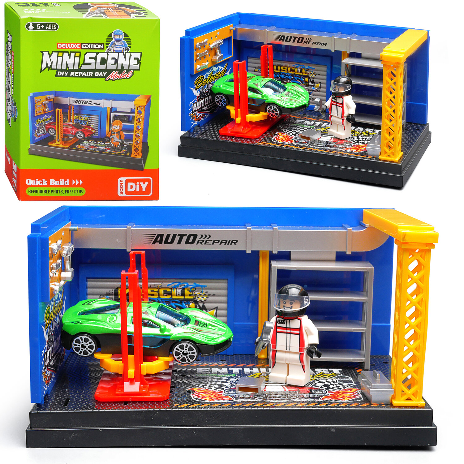 Игровой набор 91700-1 "Автосервис", 15х7.5х8.5 см, детям от 5 лет