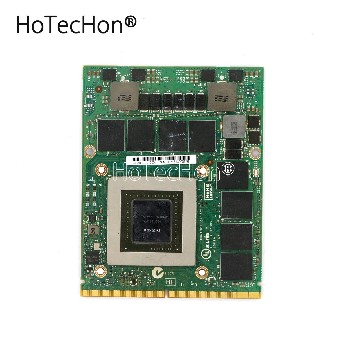 Видеокарта NVIDIA Quadro K4100M 4ГБ для iMac card x-bracket