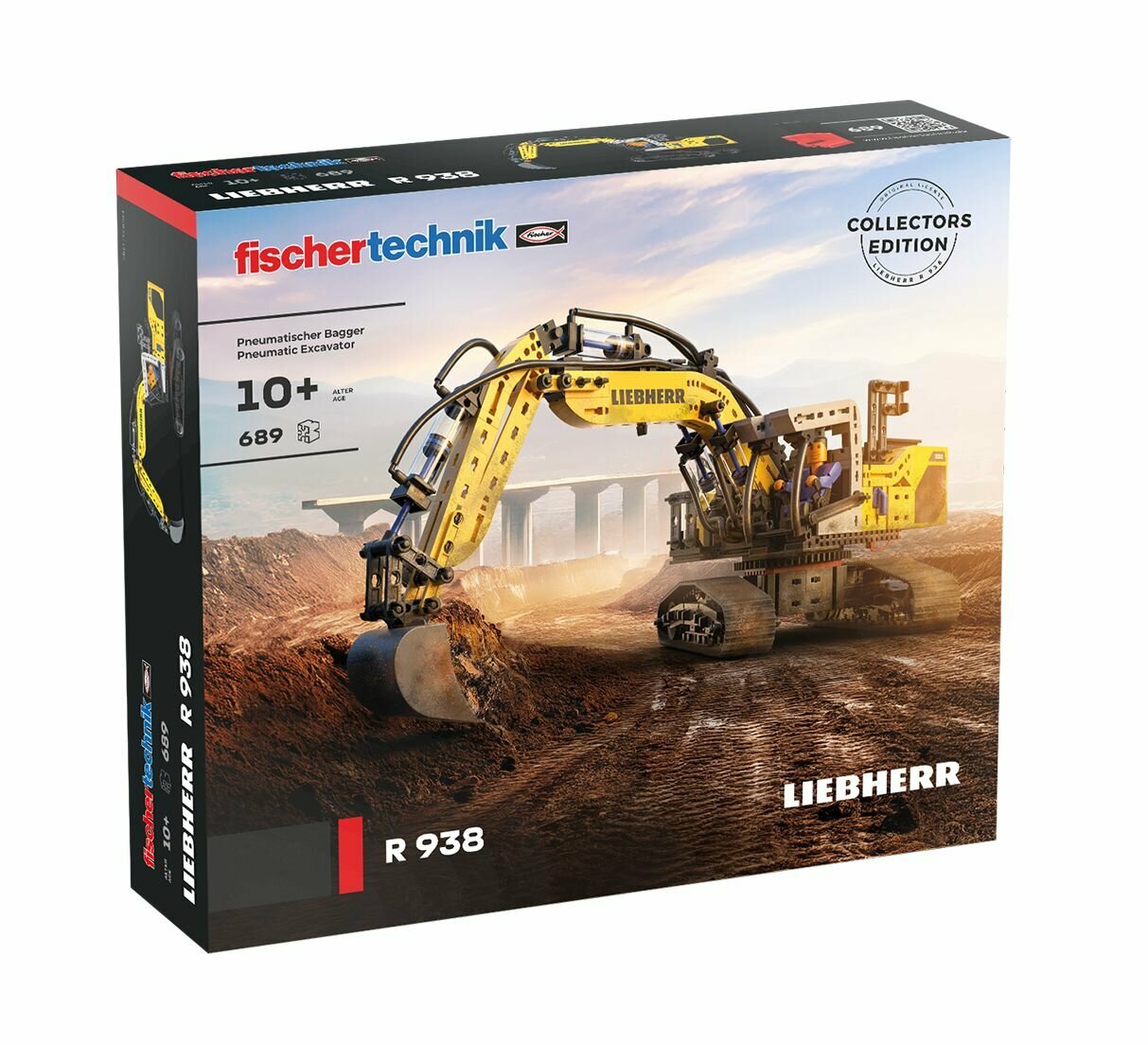 Конструктор фишертехник fischertechnik Экскаватор Liebherr R938