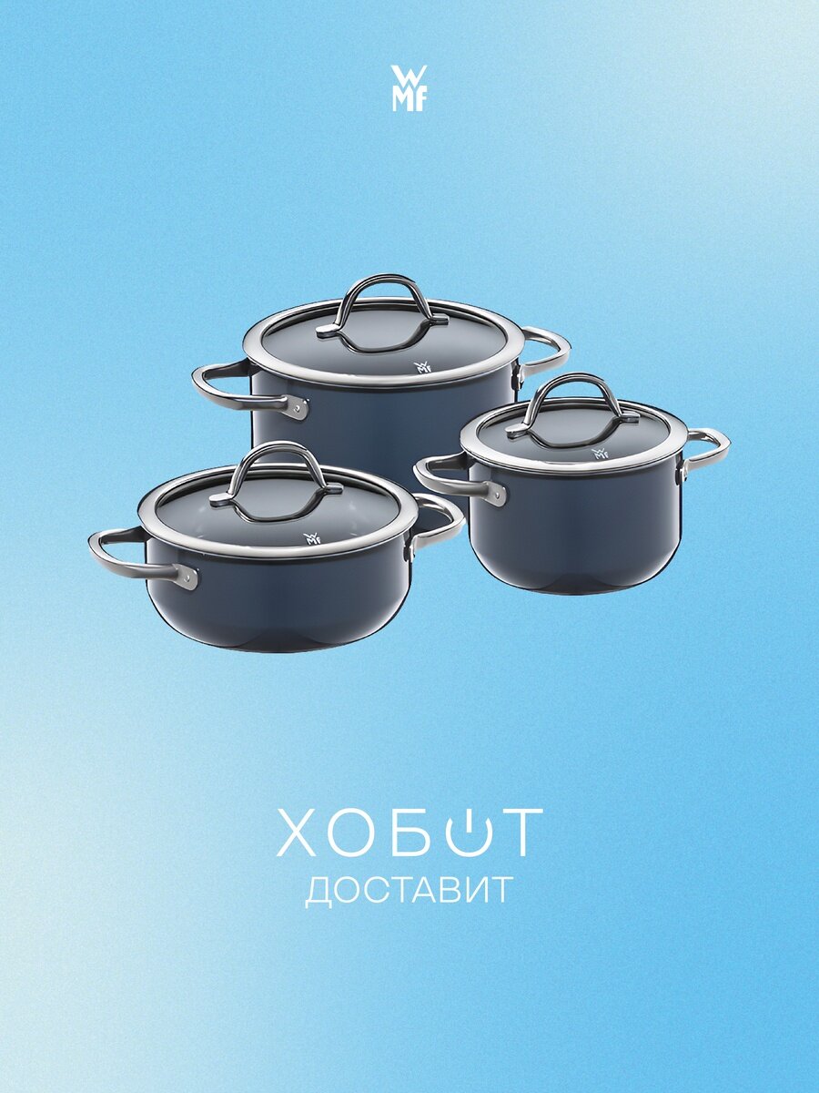 Набор посуды WMF Fusiontec Inspire Blueberry 0516855290