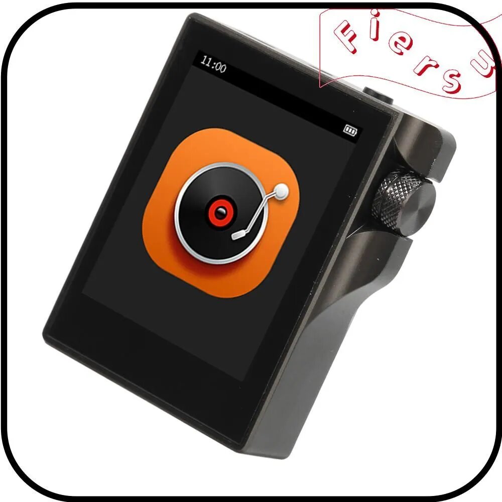 MP3-плеер 32 ГБ, черный, сенсорный экран, HiFi-плеер, металлический корпус