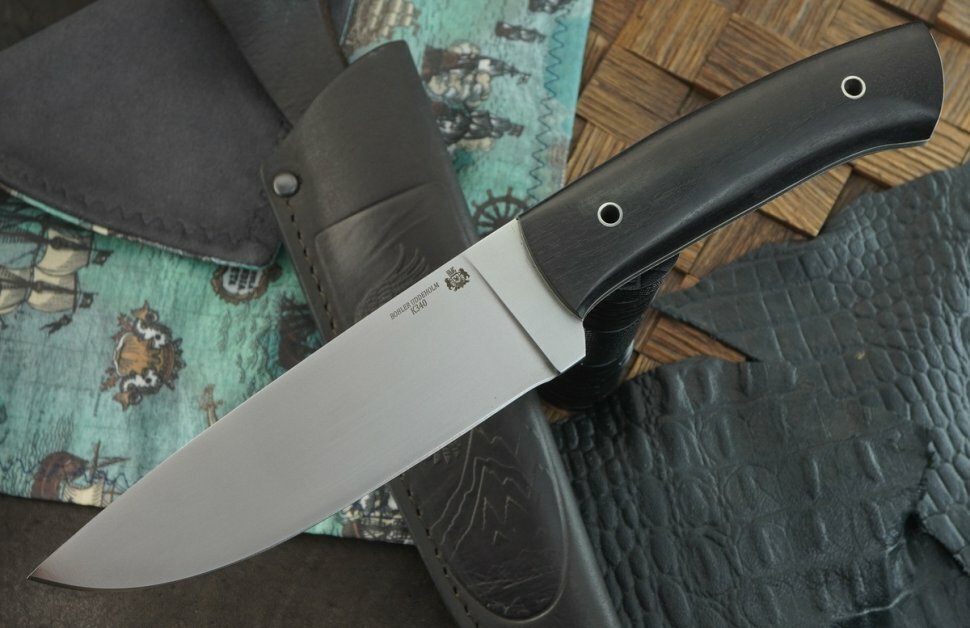 Мастерская Сковородихина нож F1.1, сталь Bohler K340, рукоять граб