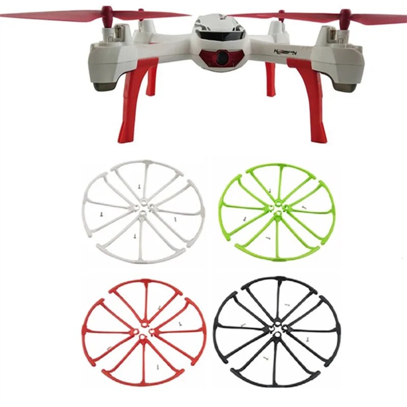 Набор защитных колец для пропеллеров Hubsan H502 (4 шт.), 4 цвета