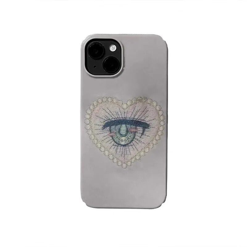 Чехол для iPhone 15 Pro Max, акрил Dirty and Dirty Art Love Eyes
