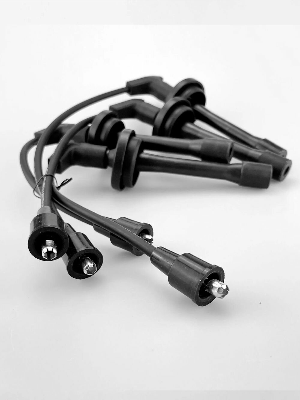 Бронепровода высоковольтные "жгут" для а/м ГАЗ, УАЗ, ВАЗ для дв. 405, 406, 409 c наконечниками