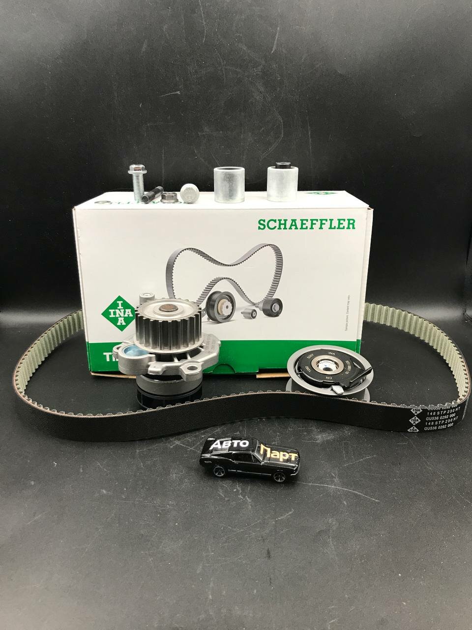 Комплект ГРМ с помпой оригинал 100% 2.0 TFSI 16V Z -148x23 03- INA арт. 530044531