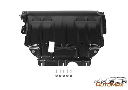 Защита картера и КПП AutoMax Audi A3 (Ауди А3) 12-20/Seat Leon (Сеат Леон) 13-15/Skoda Octavia (Шкода Октавия) A8 20-/Superb (Суперб) 15-/Volkswagen Arteon (Фольксваген Артеон) 20-/Golf (Гольф) 12-19/