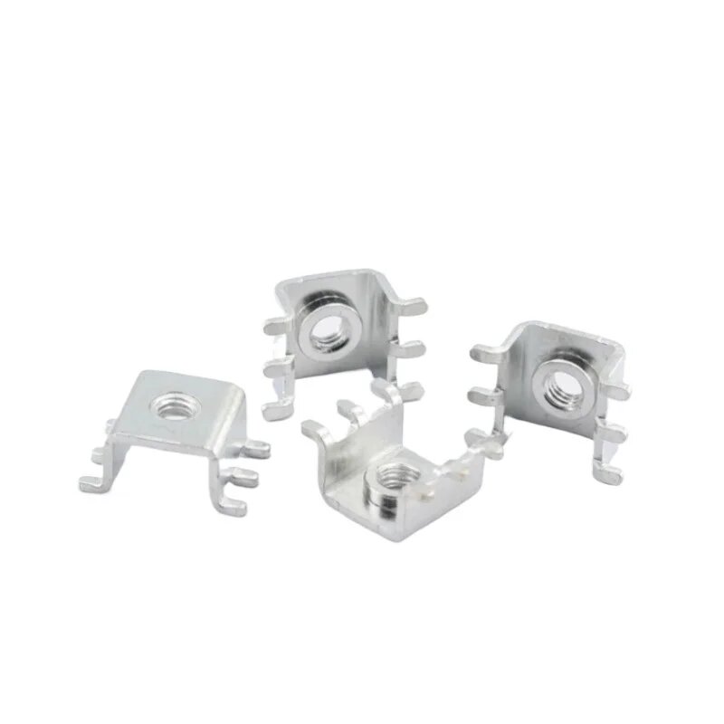 20 шт. PCB5 M5 медная патч-гайка, клемма 150 А, сильноточный клеммный пост, тип забора, крепление подложки, сиденье