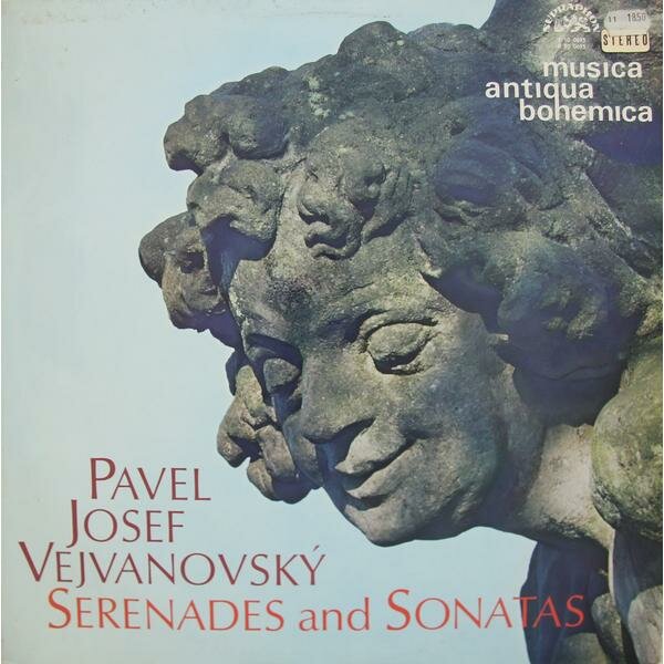 Винтажная виниловая пластинка PAVEL JOSEF VEJVANOVSKY - SERENADES AND SONATAS (MILAN SLECHTA, JAROSLAV MICANIK, JIRI HORAK)