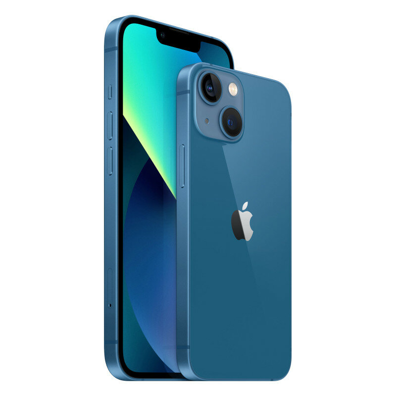 Смартфон Apple iPhone 13 256 ГБ, Dual: nano SIM + eSIM, Синий — фото 1