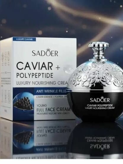 Sadoer увлажняющий крем для лица с икрой и полипептидами