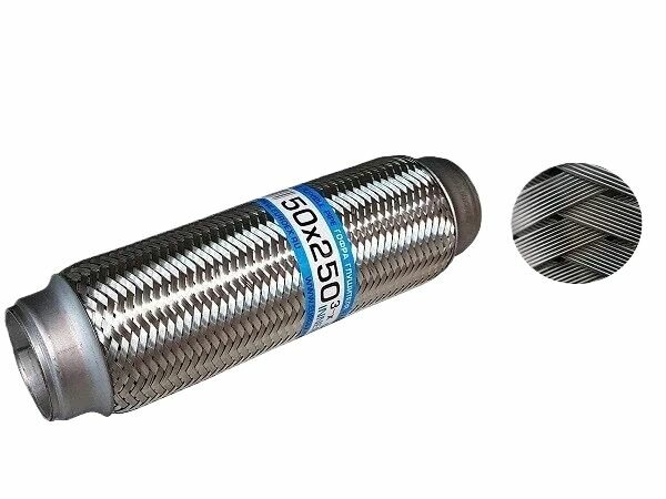 Гофра глушителя EUROEX 50x250/3 50x250 3-х слойная