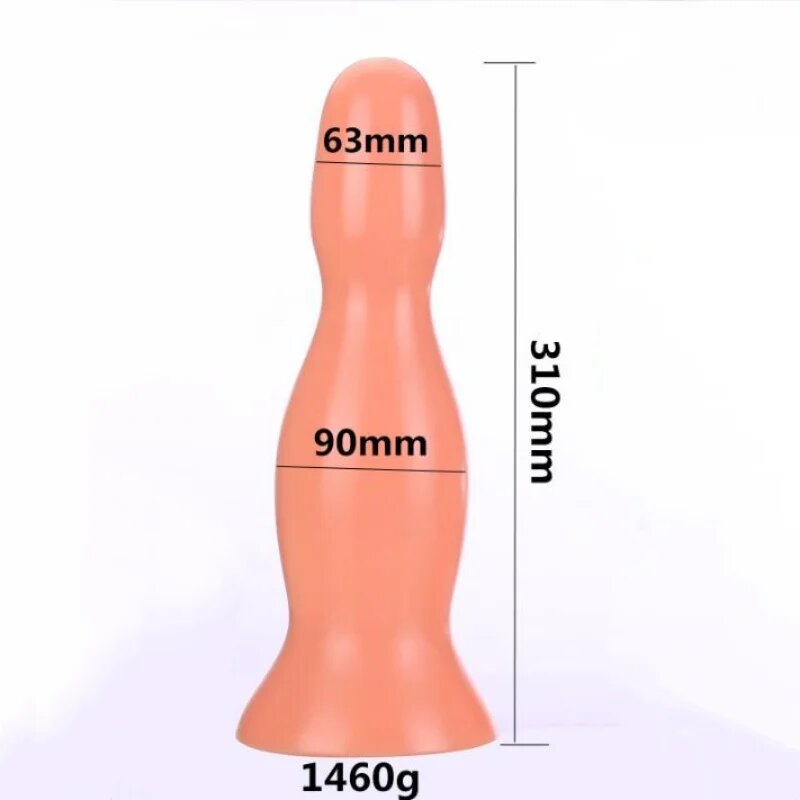 Огромная Анальная пробка, длинный фаллоимитатор, анальная пробка с присоской, женский мастурбатор, вагинальный стимулятор ануса, массаж простаты, эротические секс-игрушки