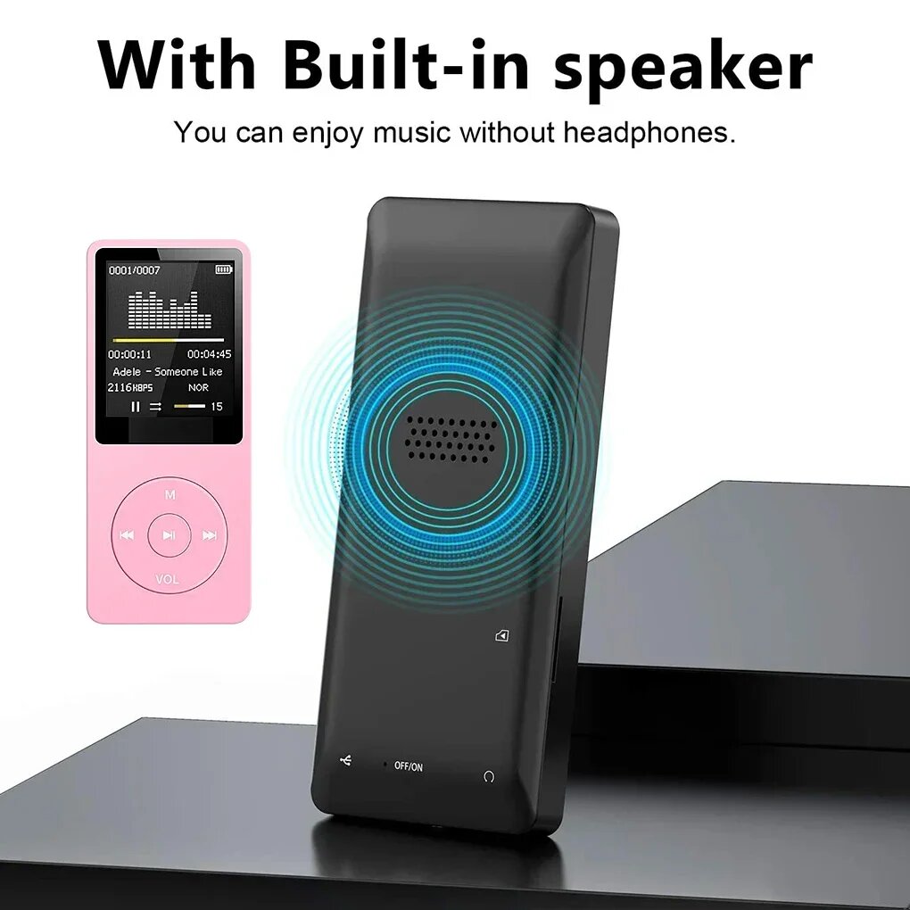 MP3-плеер Blue-No Memory, HIFI Walkman — фото 1