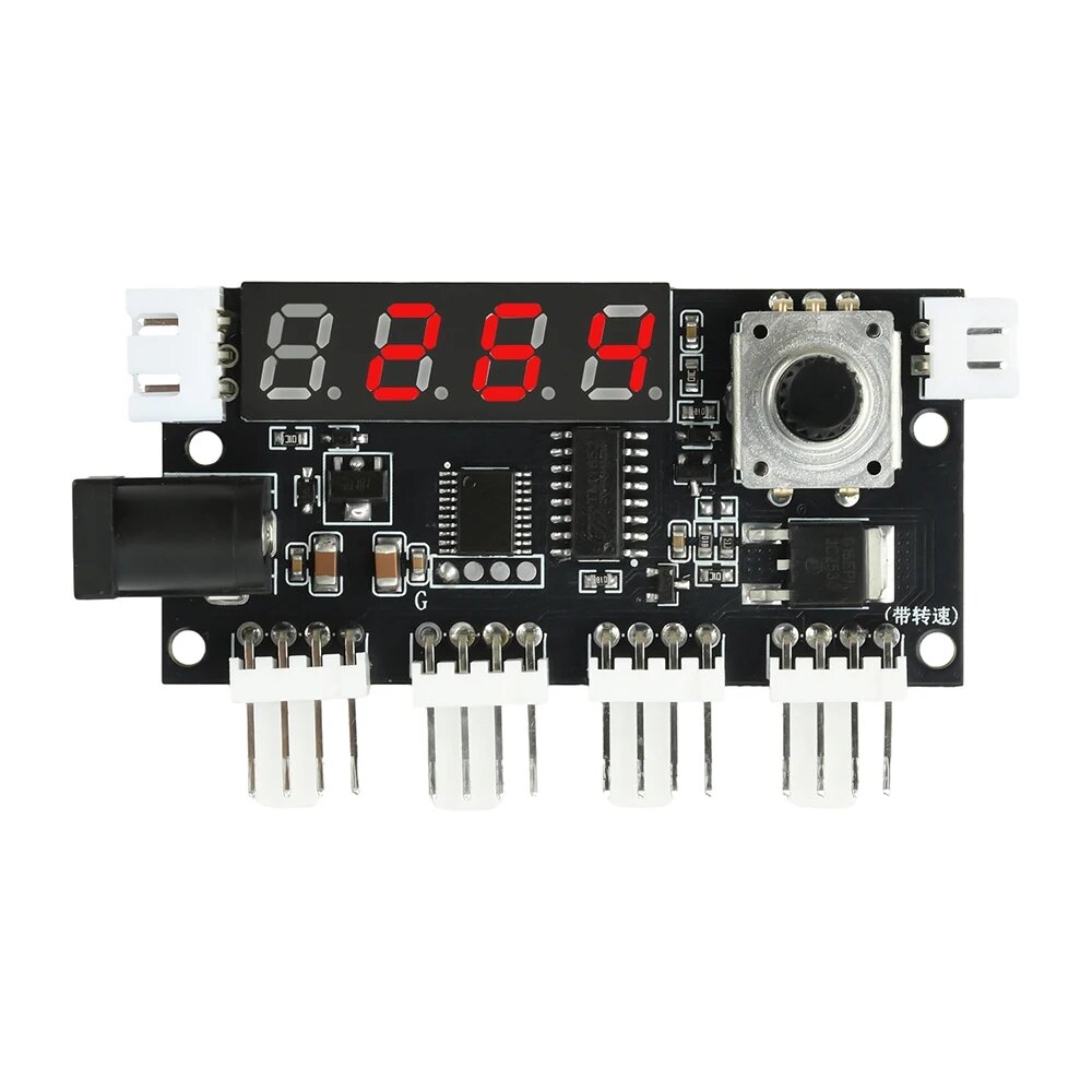 Diymore 4-канальный контроллер PWM для вентиляторов DC 5-24В 5А