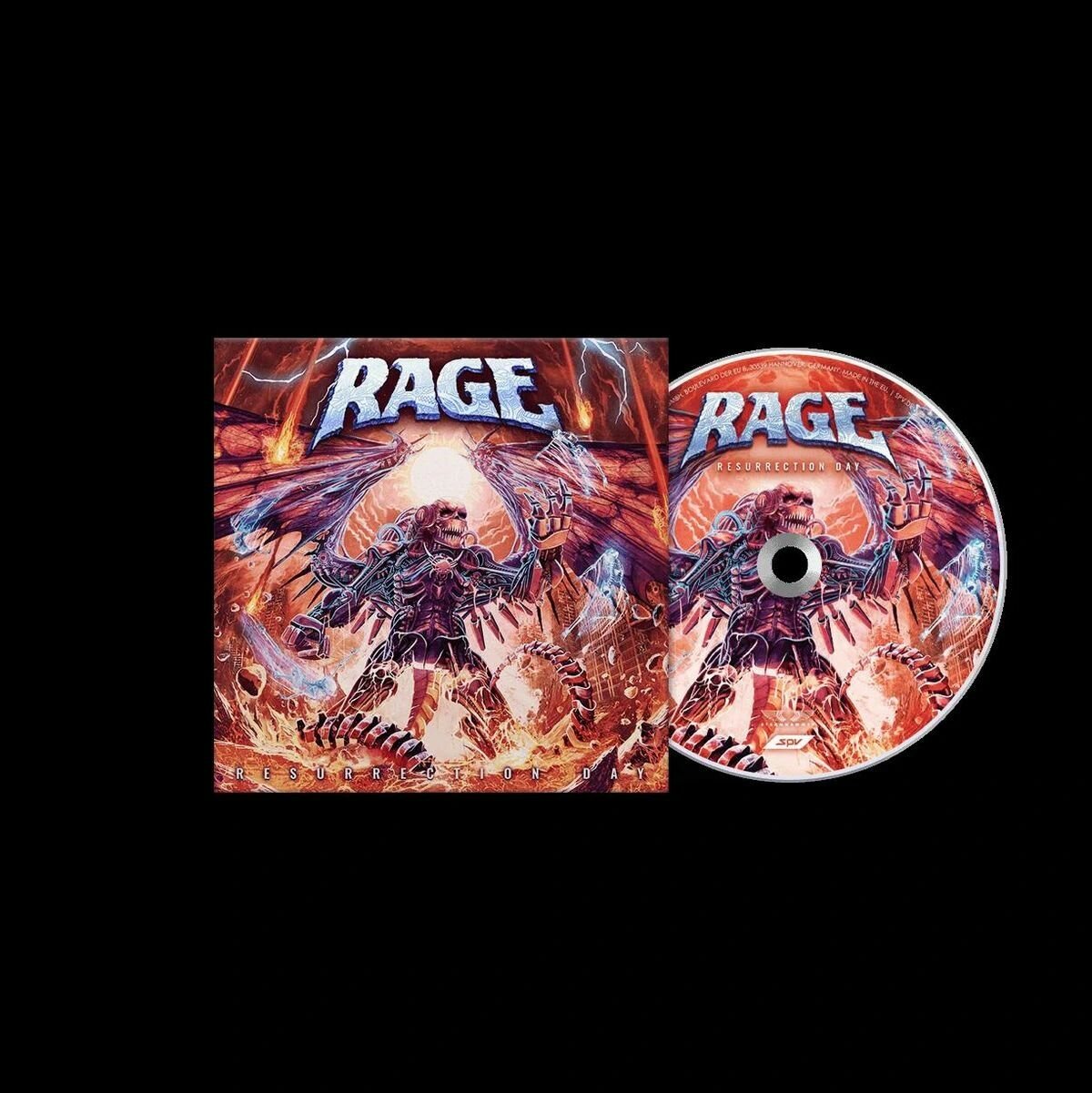 CD диск Rage - Resurrection Day (CD) 2021, Digipack — фото 1