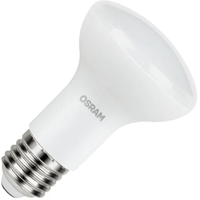 Лампа OSRAM LED Value R80 E27, 11Вт, светодиодная LED, 880 лм, эквивалент 90Вт, тёплый свет 3000К