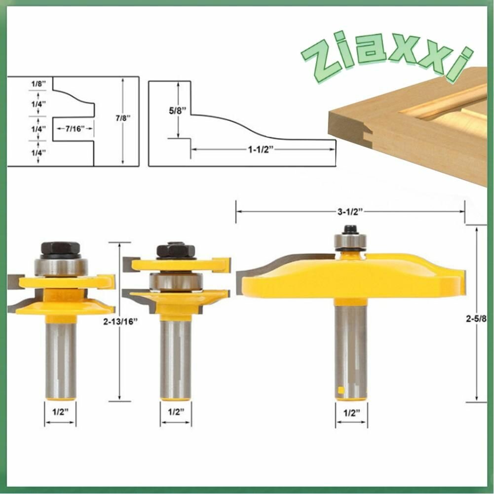 Фреза Ogee, с повышенной прочностью и защитой от перегрева, для столярных работ