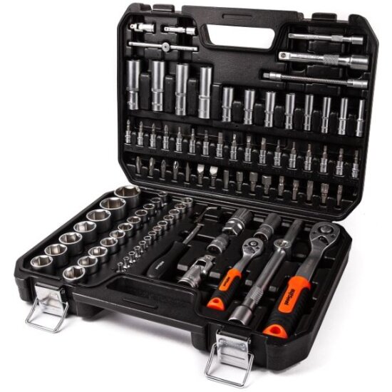 Набор инструмента AV Steel 94 предм. 1/4",1/2" профессион.