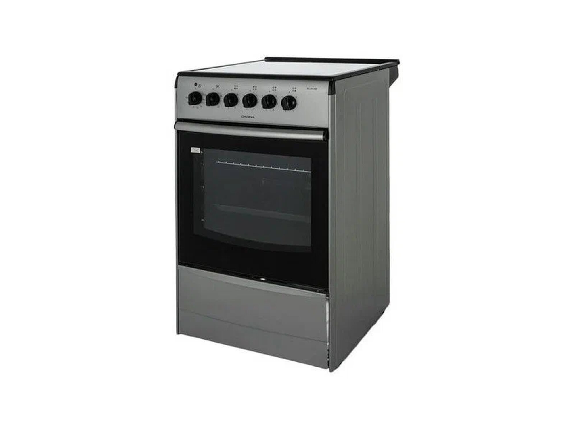 Плита электрическая Darina 1B EC 341 606 silver, стеклокерамика, серебристый/черный