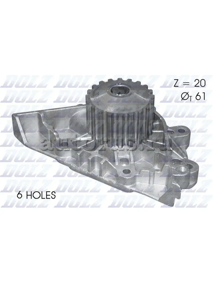 Помпа, водяной насос CITROEN C4/PEUGEOT 406/407 1.8/2.0L ALL