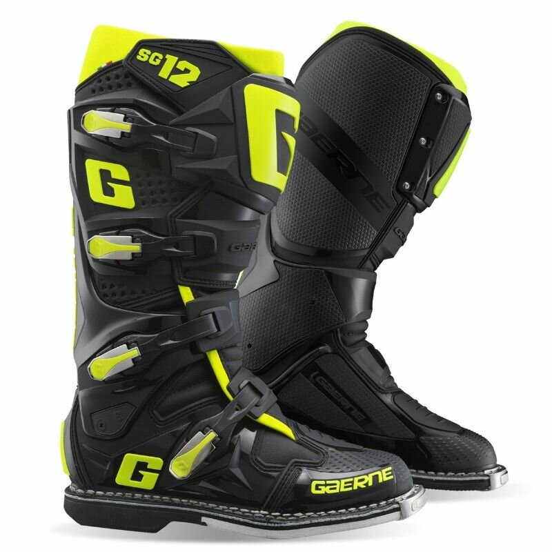 Мотоботы Gaerne SG-12 Black/Yellow 44.5