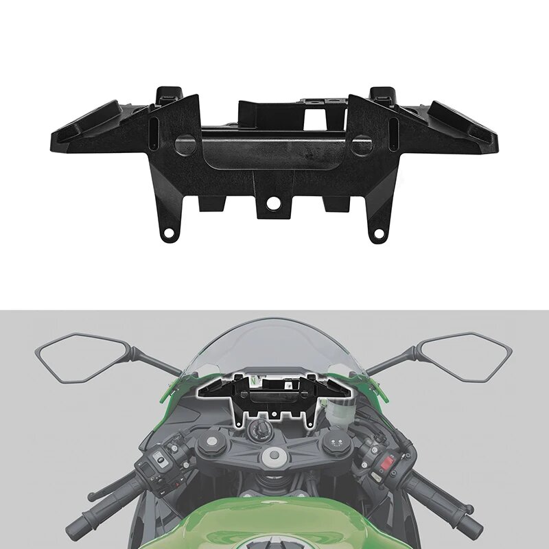 Кронштейн-основание для крепления обтекателя, подходит для мотоциклов Kawasaki Ninja ZX-6R ZX6R ABS 2024-2025