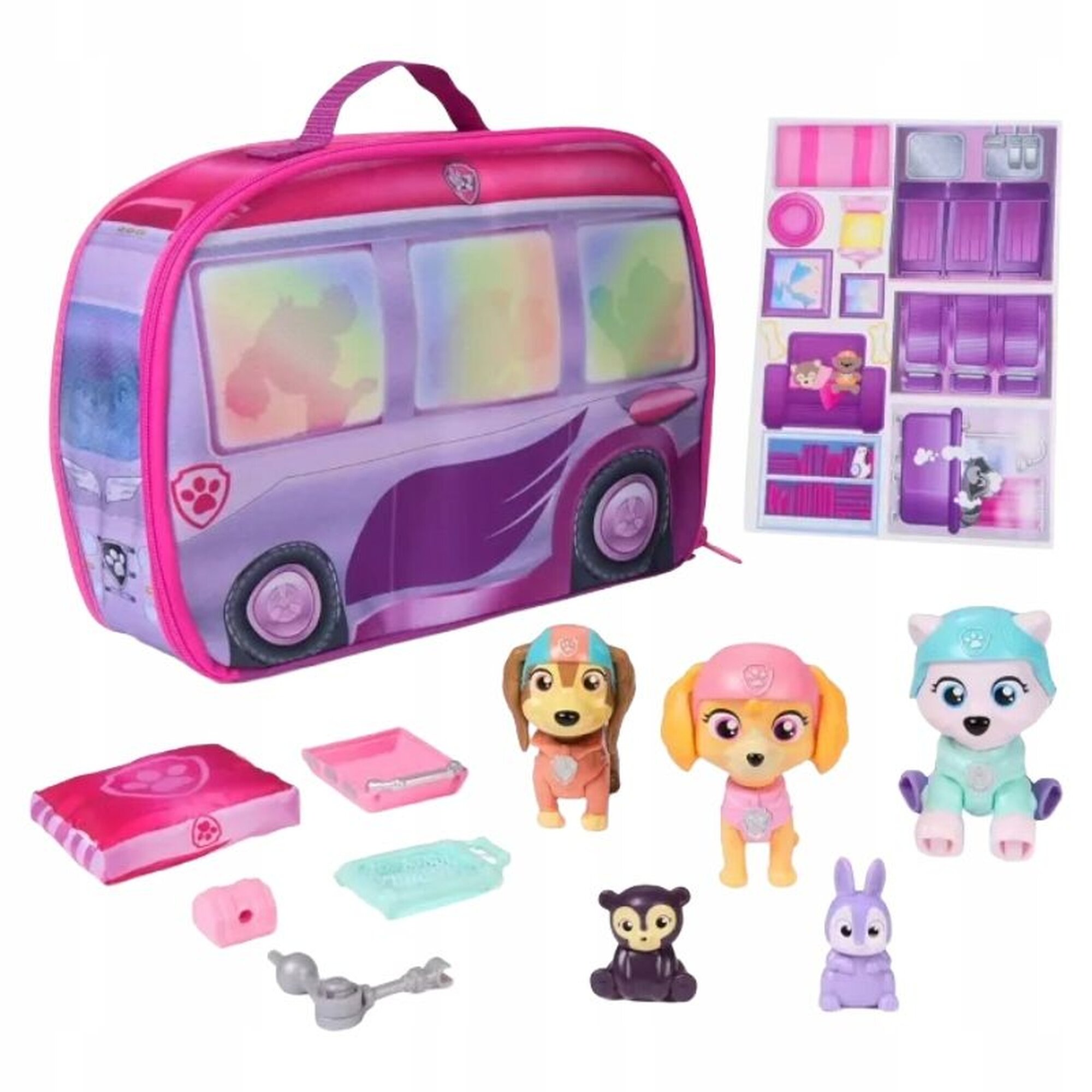 Фигурки Spin Master - Набор фигурок Щенячий патруль в спасательном кемпере - 6074035